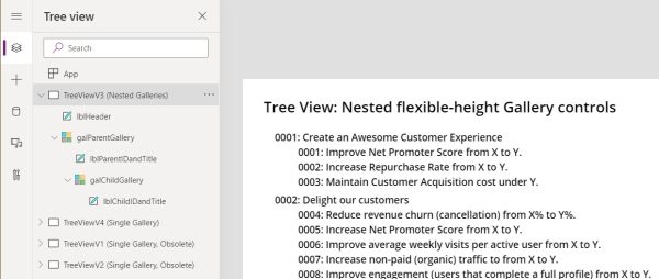 Power Apps Tree Control – Canviz